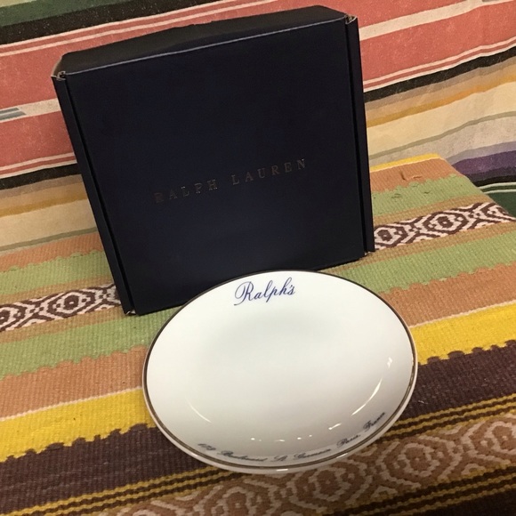 Ralph Lauren | Dining | New Ralph Lauren Ralphs Paris Set Of Four Canap Dishes | Poshmark